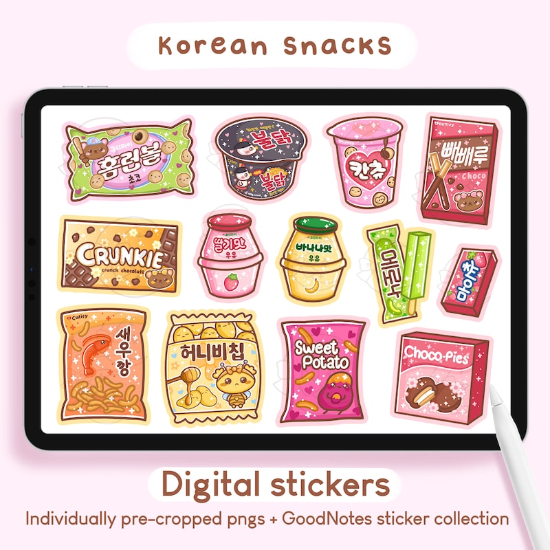 Korean Kawaii Stickers - Etsy