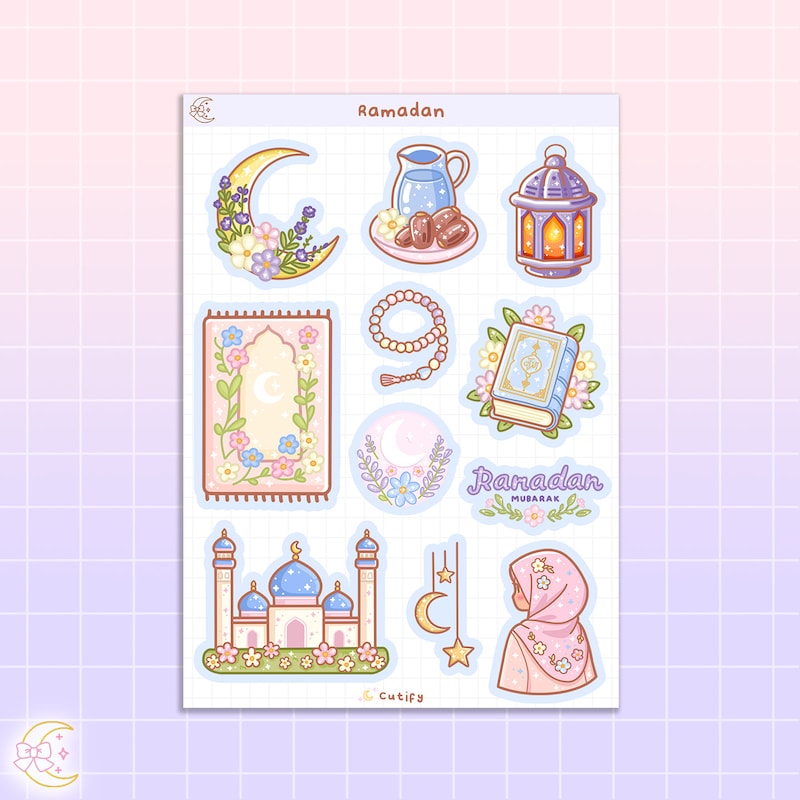 Ramadan Stickers - Etsy