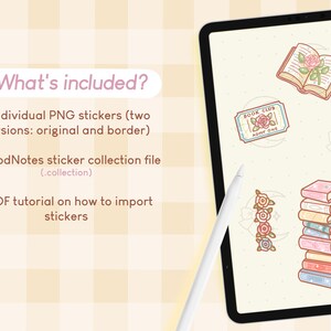 Cosy Bookshop Stickers | Floral Vintage Reading Books Library Book ...