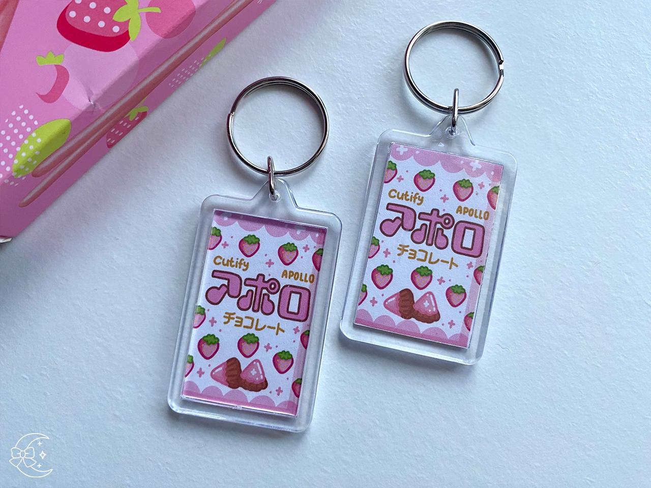 Japanese Snacks Keychains - Cute, Asian Snacks, Kawaii, Japan, Konbini ...