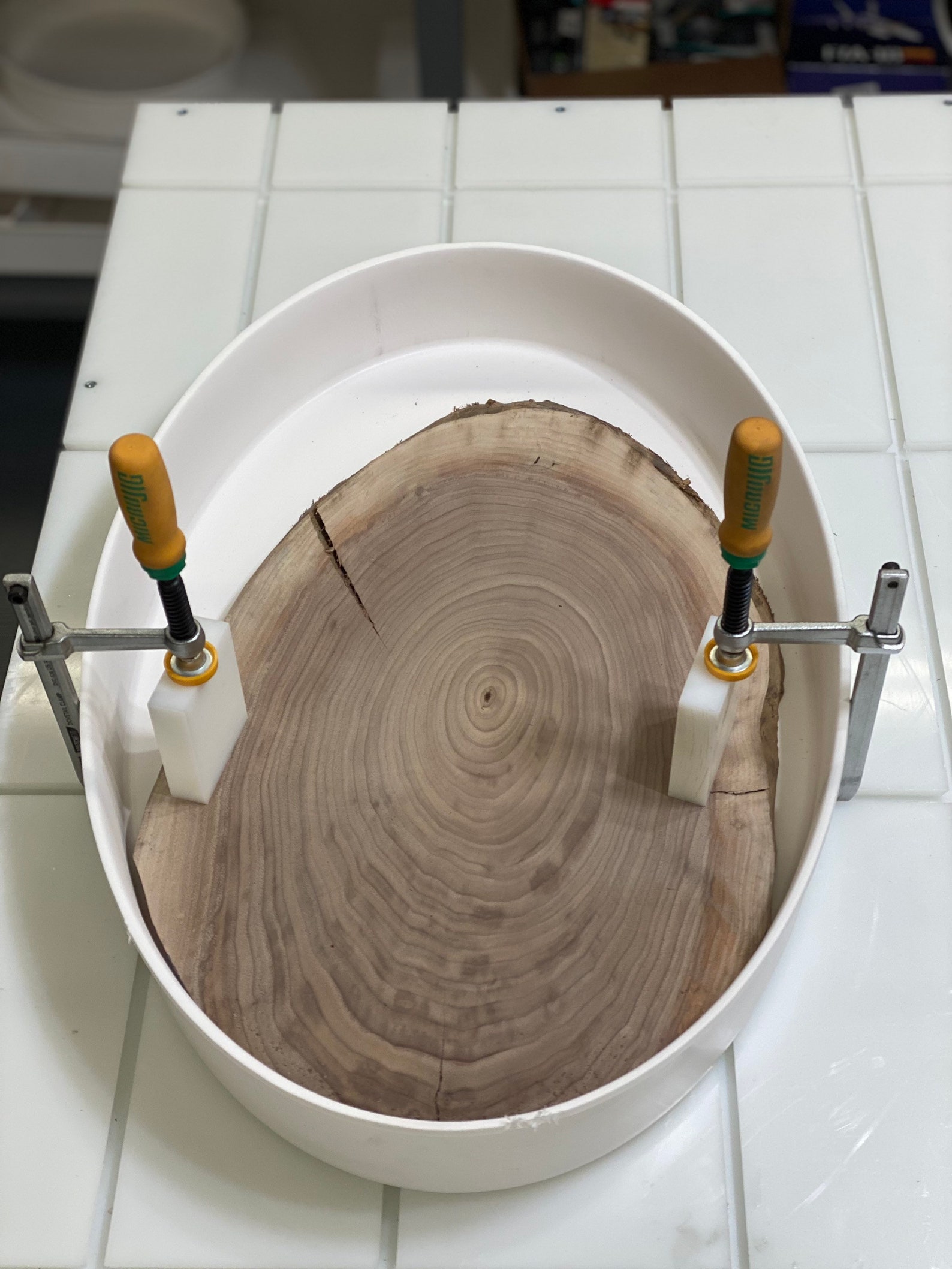 OVAL Vacuum Forms Reusable Epoxy Molds - Etsy