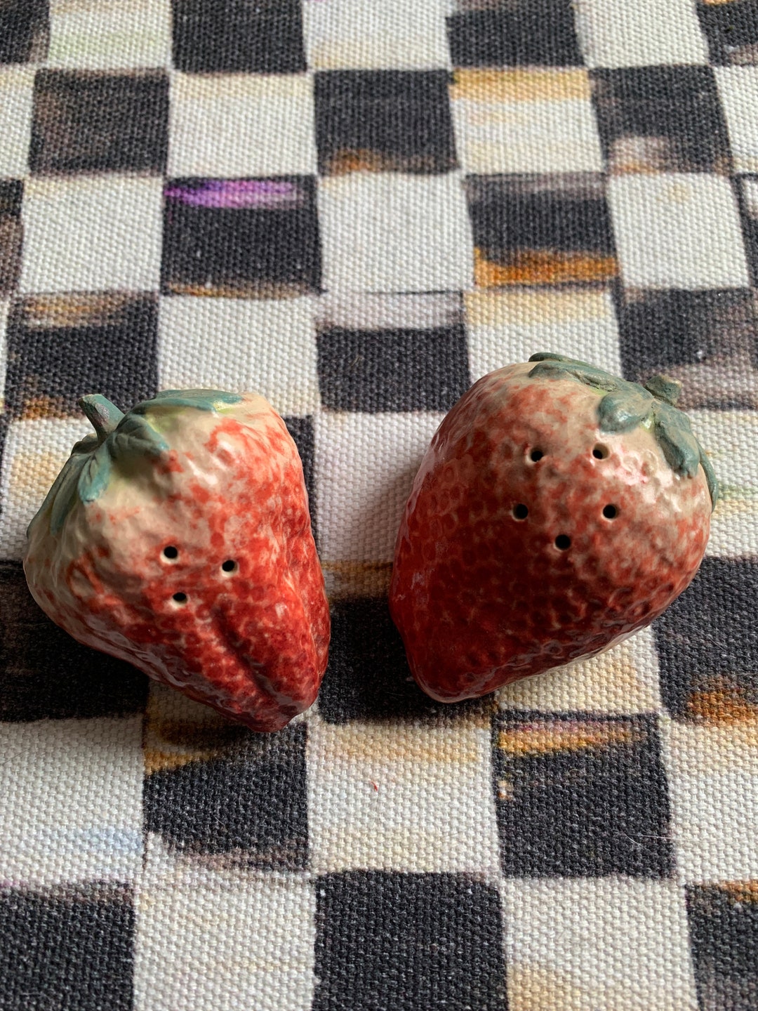 Rare Patricia Garrett Strawberry Salt & Pepper - Etsy