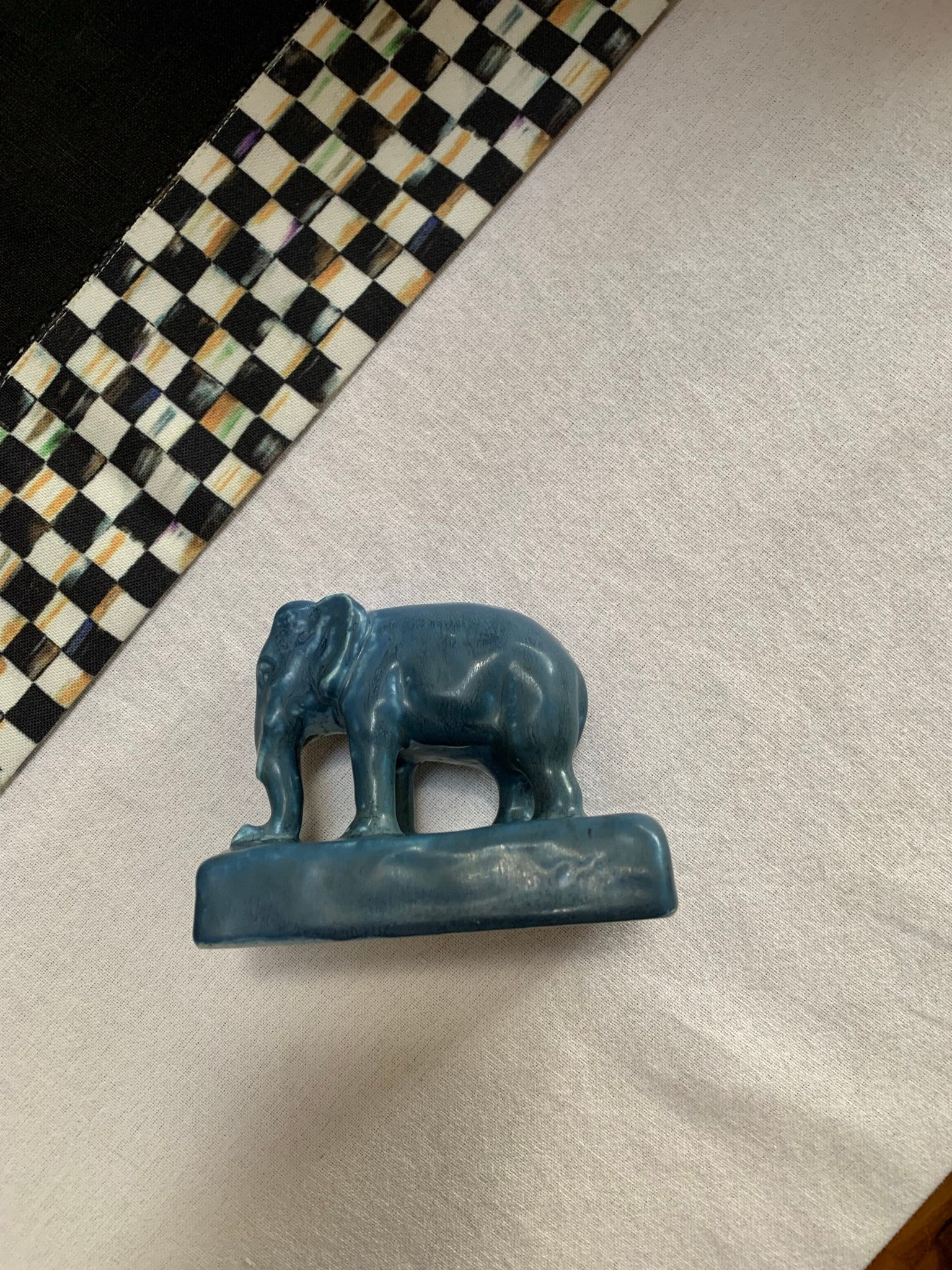 Rookwood Elephant Paperweight - Etsy