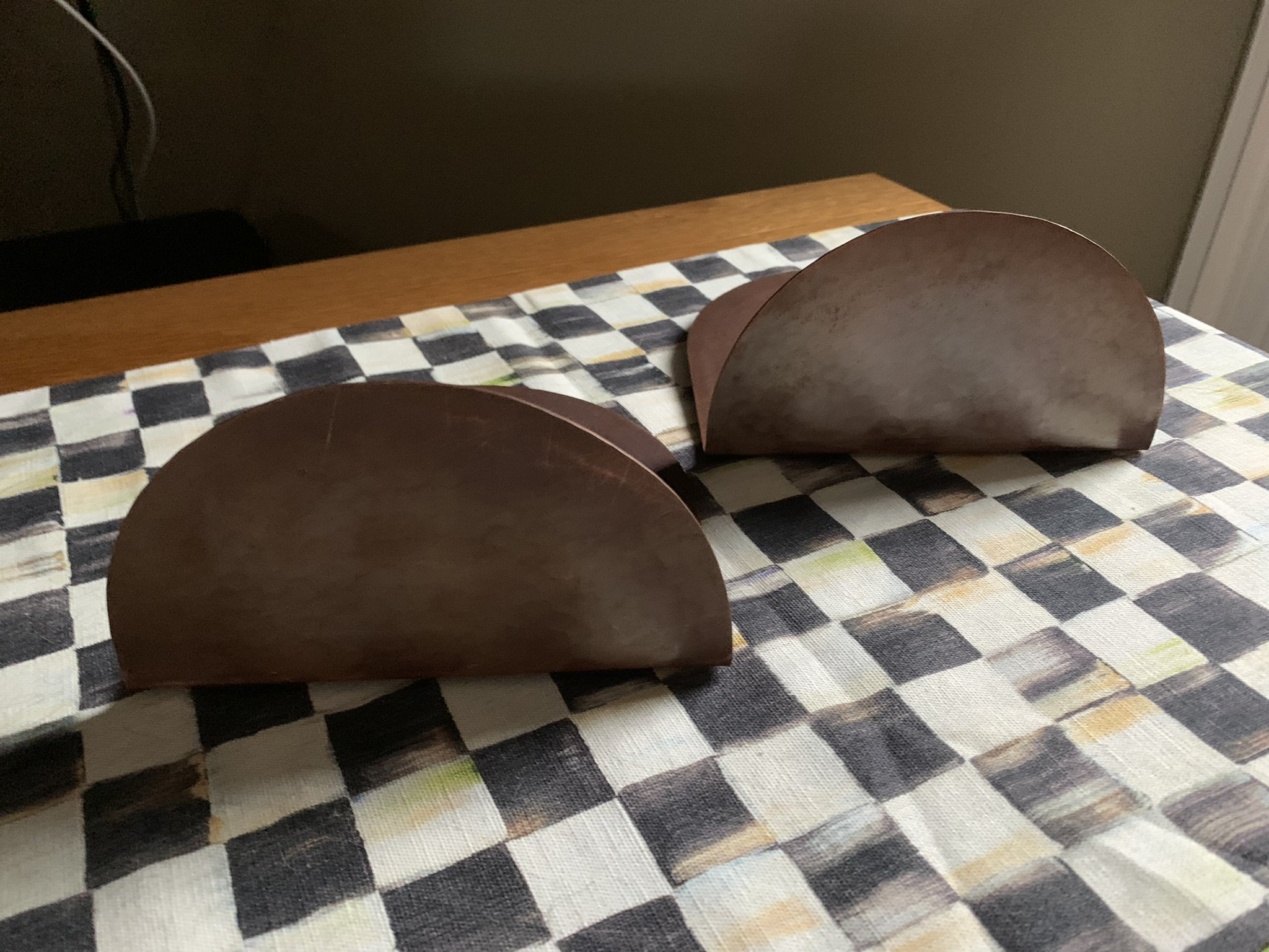 Cobre Hammered Copper Bookends - Etsy