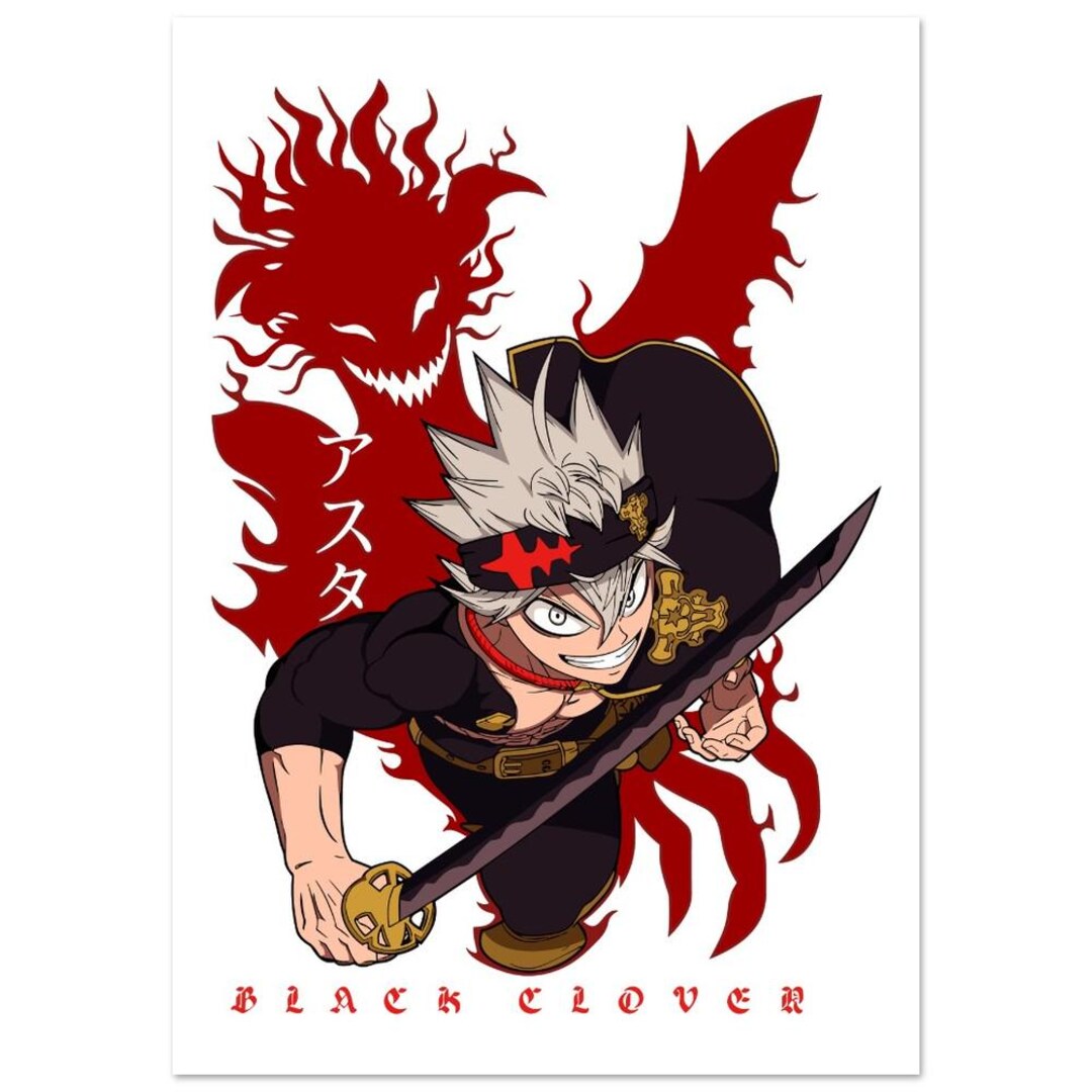 Anime Black Clover Classic Matte Paper Poster - Etsy