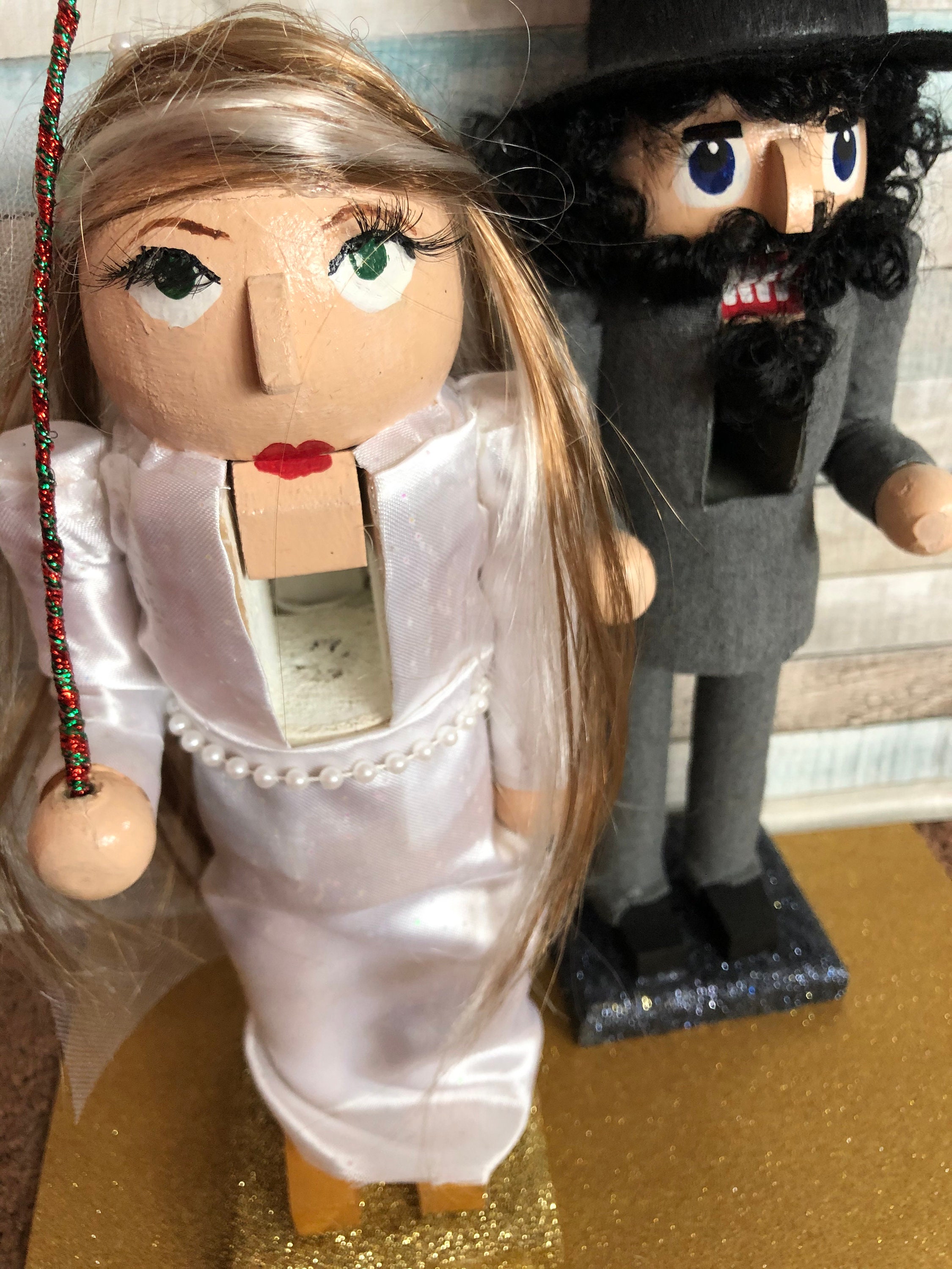Custom Personalized Bride and Groom Nutcracker Wedding Gift | Etsy