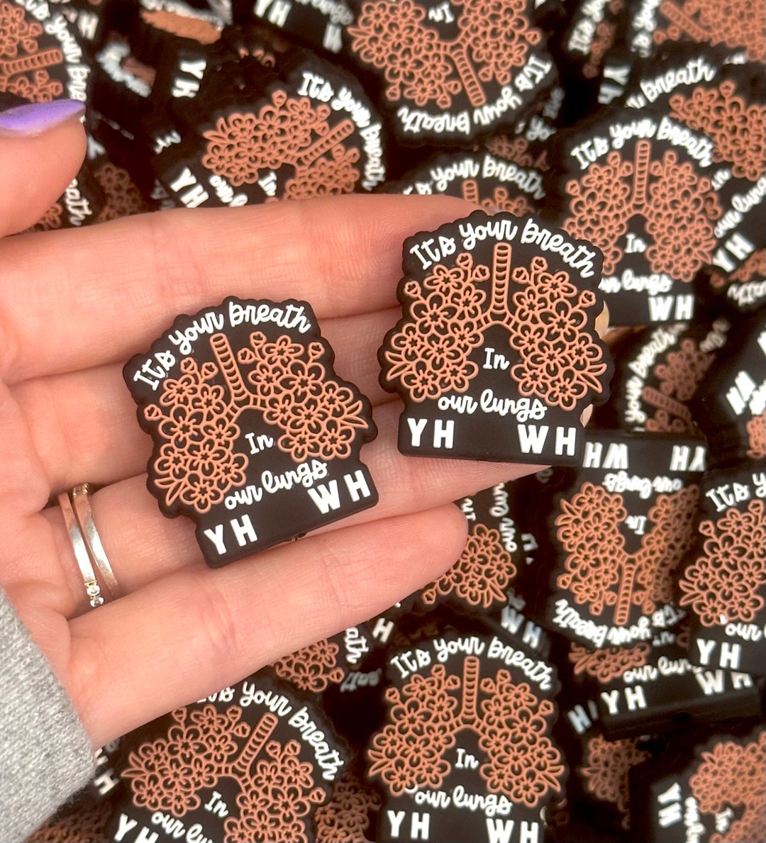 It’s Your Breath in Our Lungs EXCLUSIVE Silicone Focal Bead/ Jesus ...