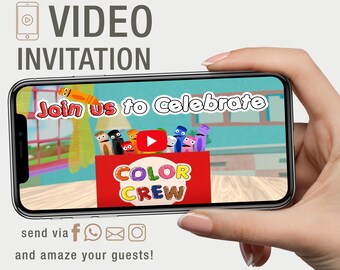 Color Crew Birthday | Etsy