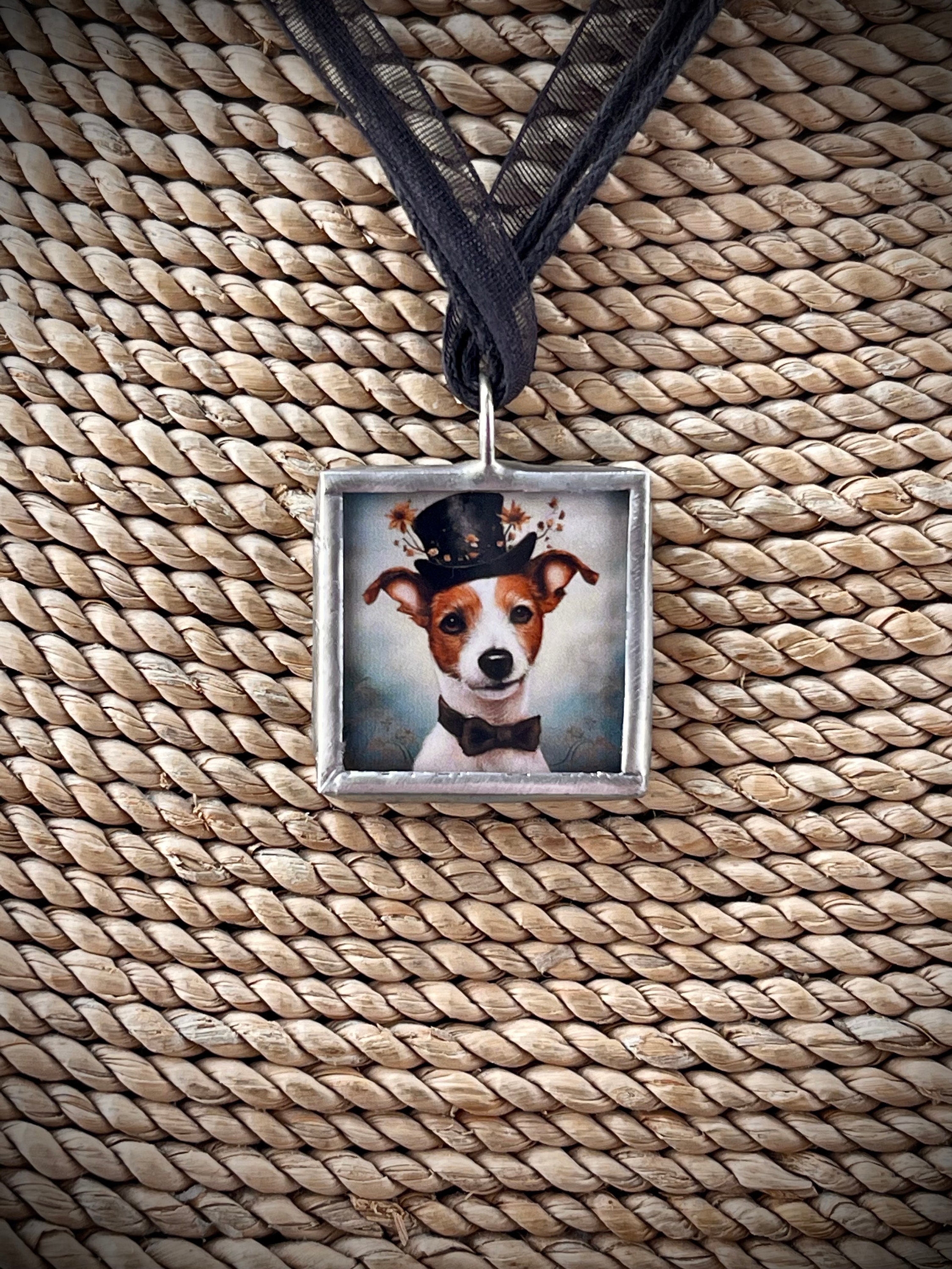 Jack Russell Terrier Dog Solder Pendant, Dog Solder Pendant, Dog ...