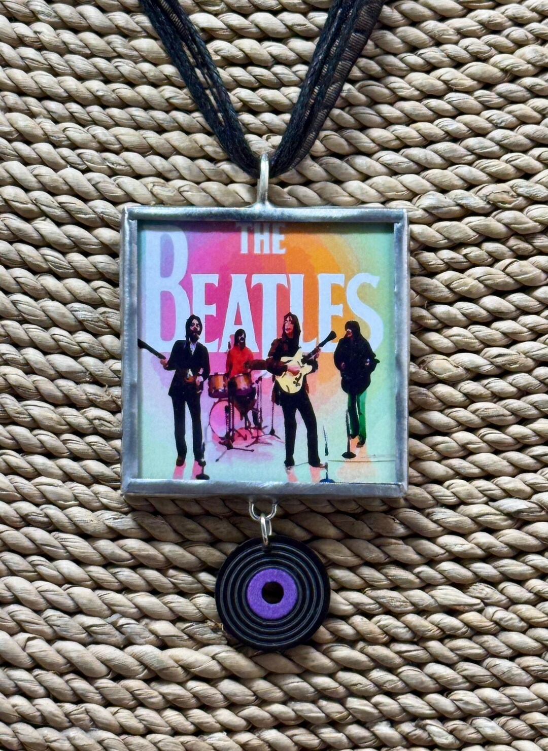The Beatles Soldered Pendant, Sgt Pepper Pendant, the Beatles, Gift for ...