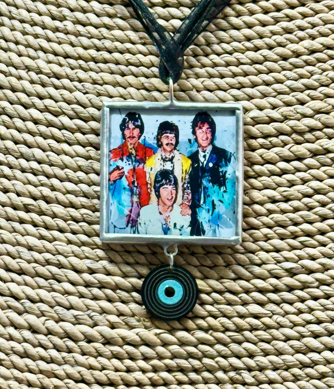 The Beatles Soldered Pendant, the Beatles Pendant, the Beatles, Gift ...