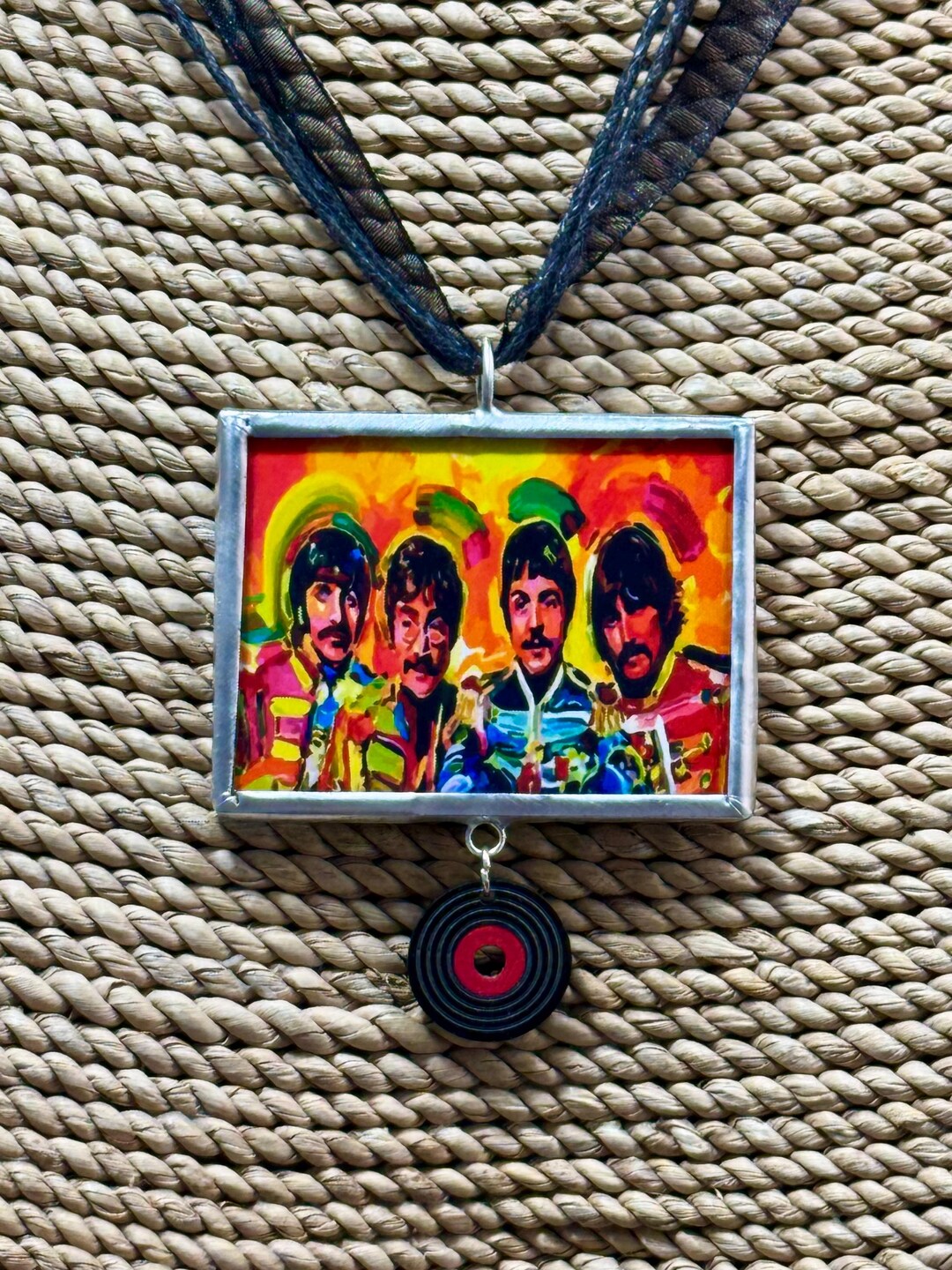 The Beatles Soldered Pendant, Sgt Pepper Pendant, the Beatles, Gift for ...