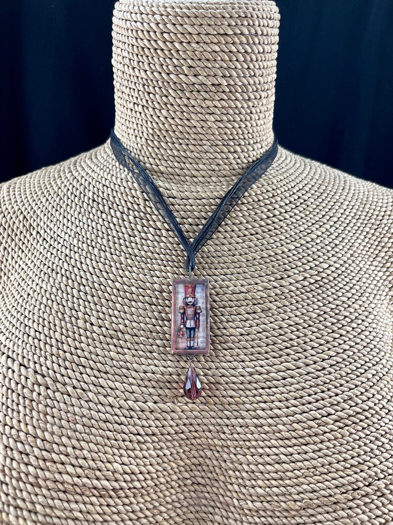 Whimsical Nutcracker Pendant, Nutcracker Solder Christmas Jewelry ...