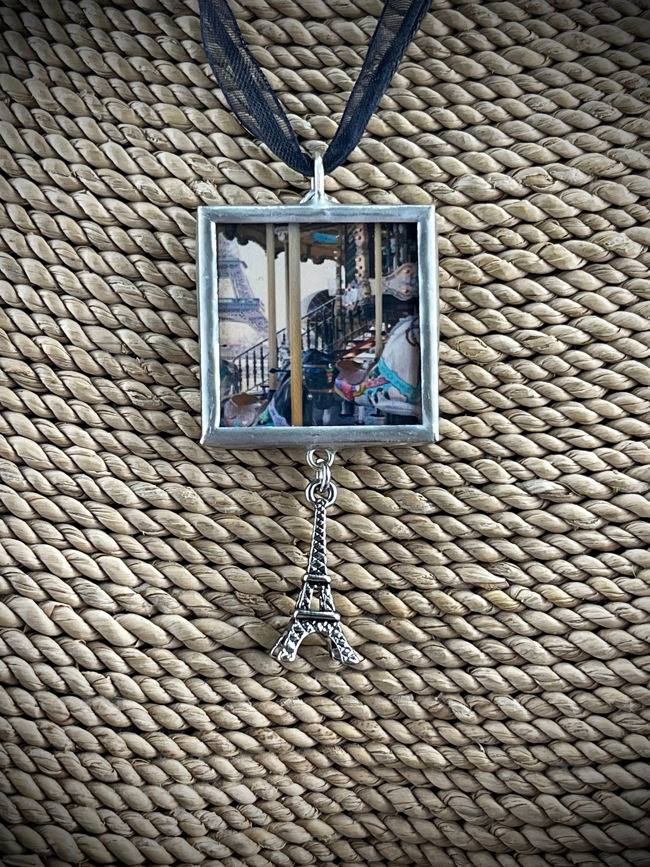 Eiffel Tower Soldered Pendant, Paris Solder Pendant, Eiffel Tower ...