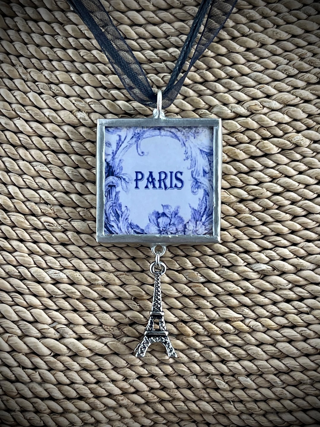 Eiffel Tower Soldered Pendant, Paris Solder Pendant, Eiffel Tower ...