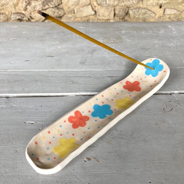 Handmade Ceramic Incense Holder - Etsy