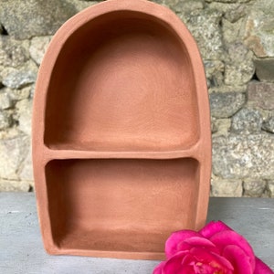Handmade Terracotta Unglazed Free Standing Freestanding Slab Built ...