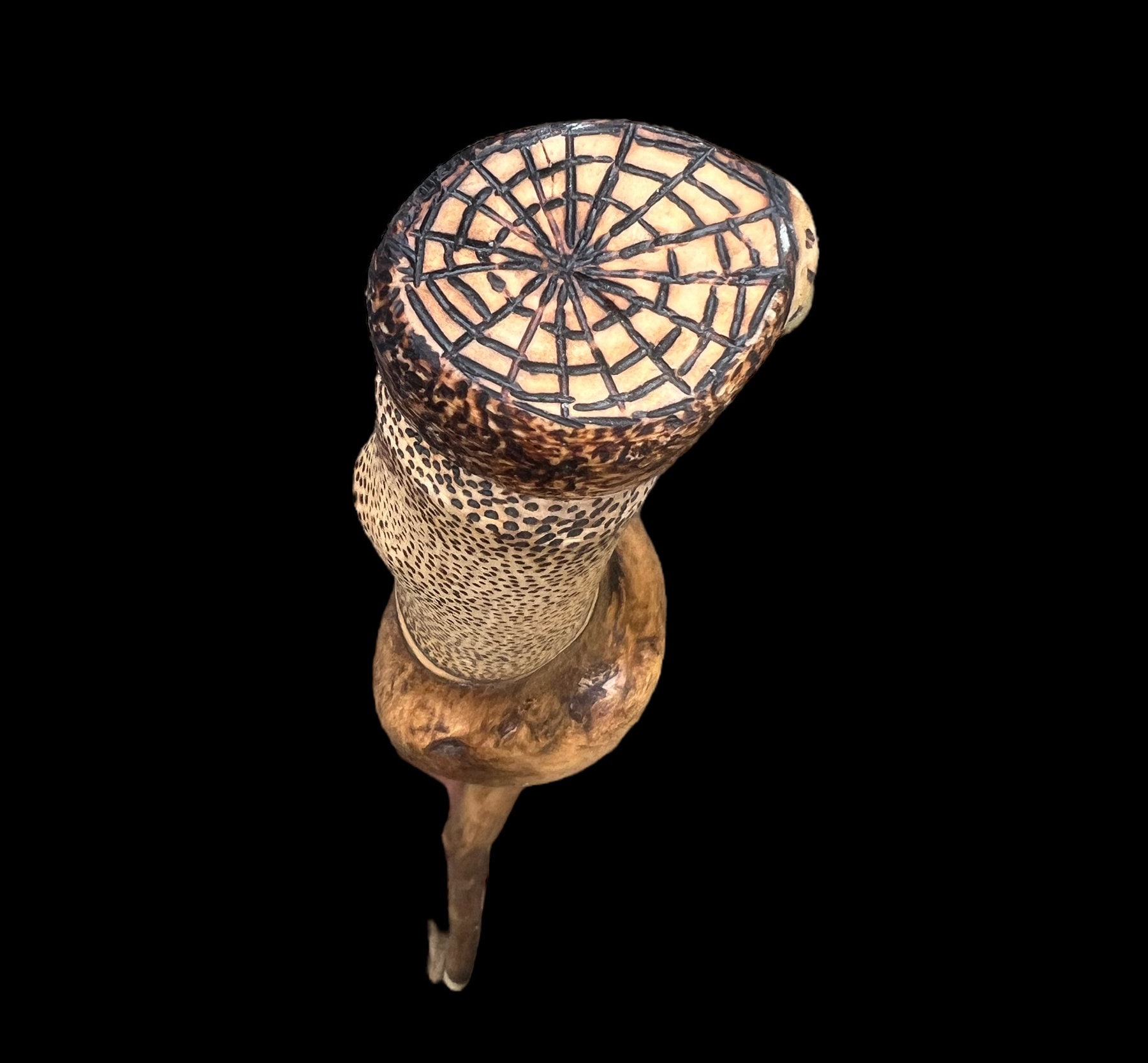 Hand-carved Walking Stick - Etsy