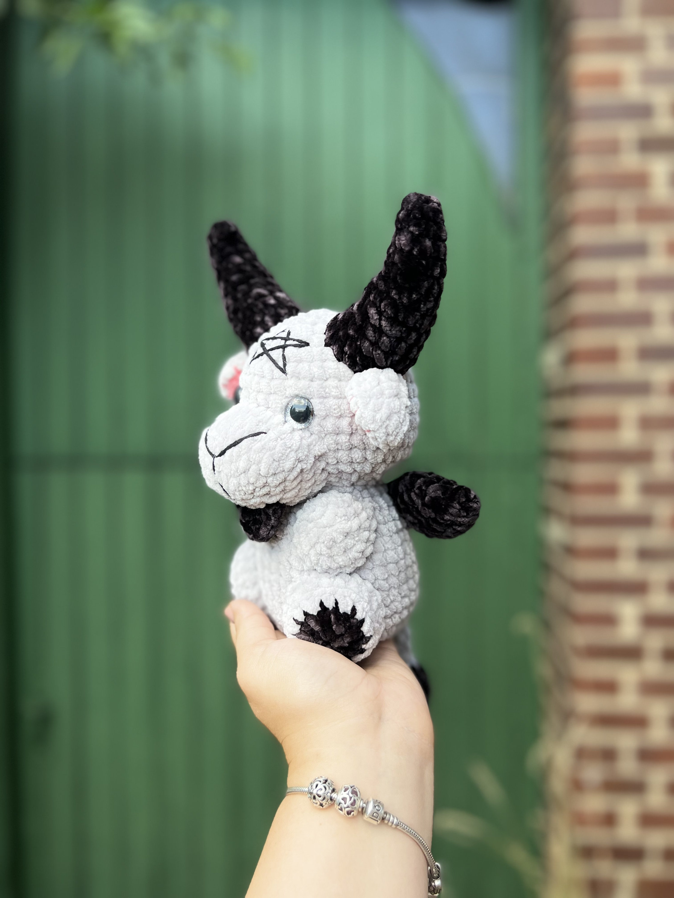 Baphomet CROCHET PATTERN | Tutorial | Goat Amigurumi | Baphomet Baby ...