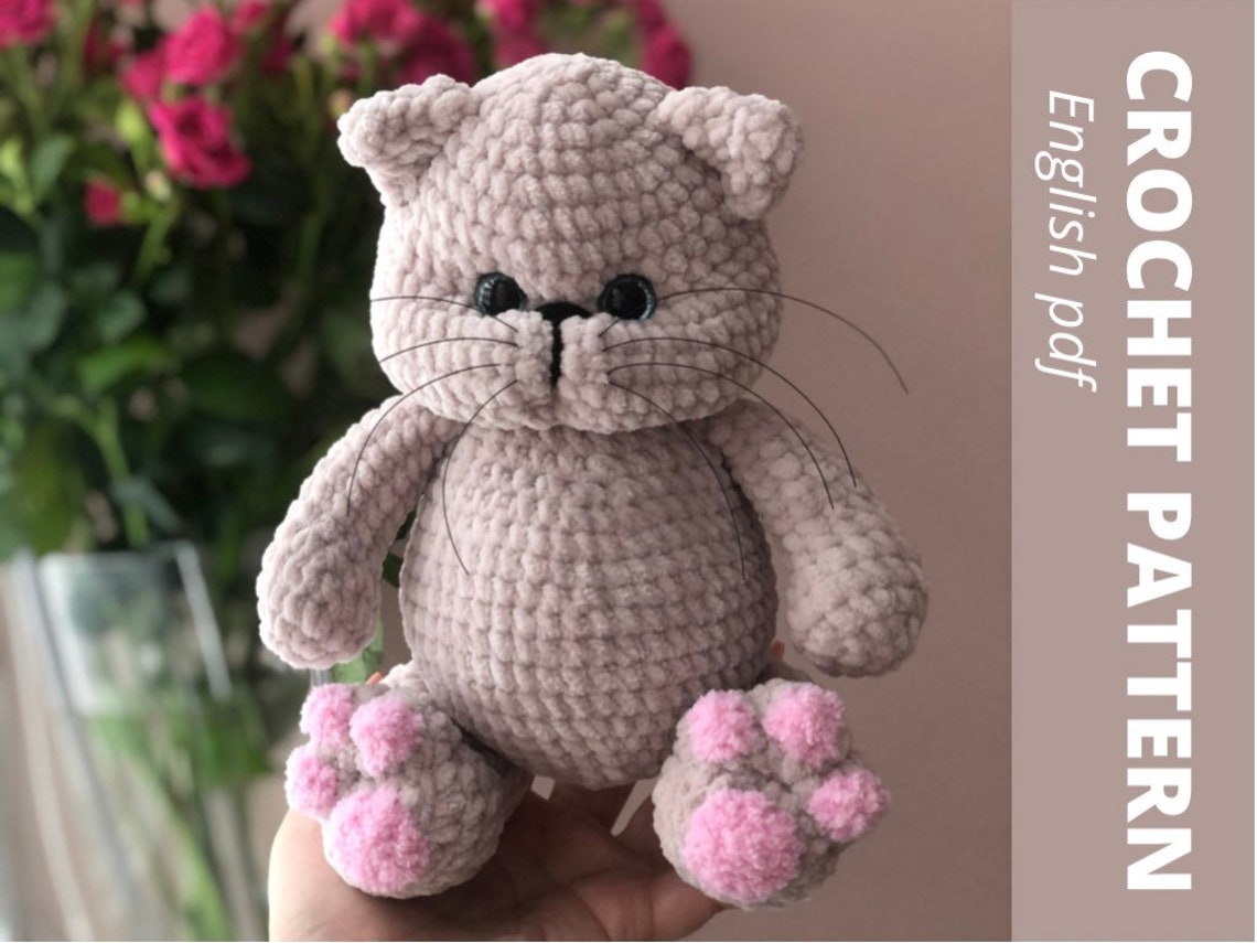 Amigurumi Cat Pattern Crochet / Pdf Tutorial | Etsy