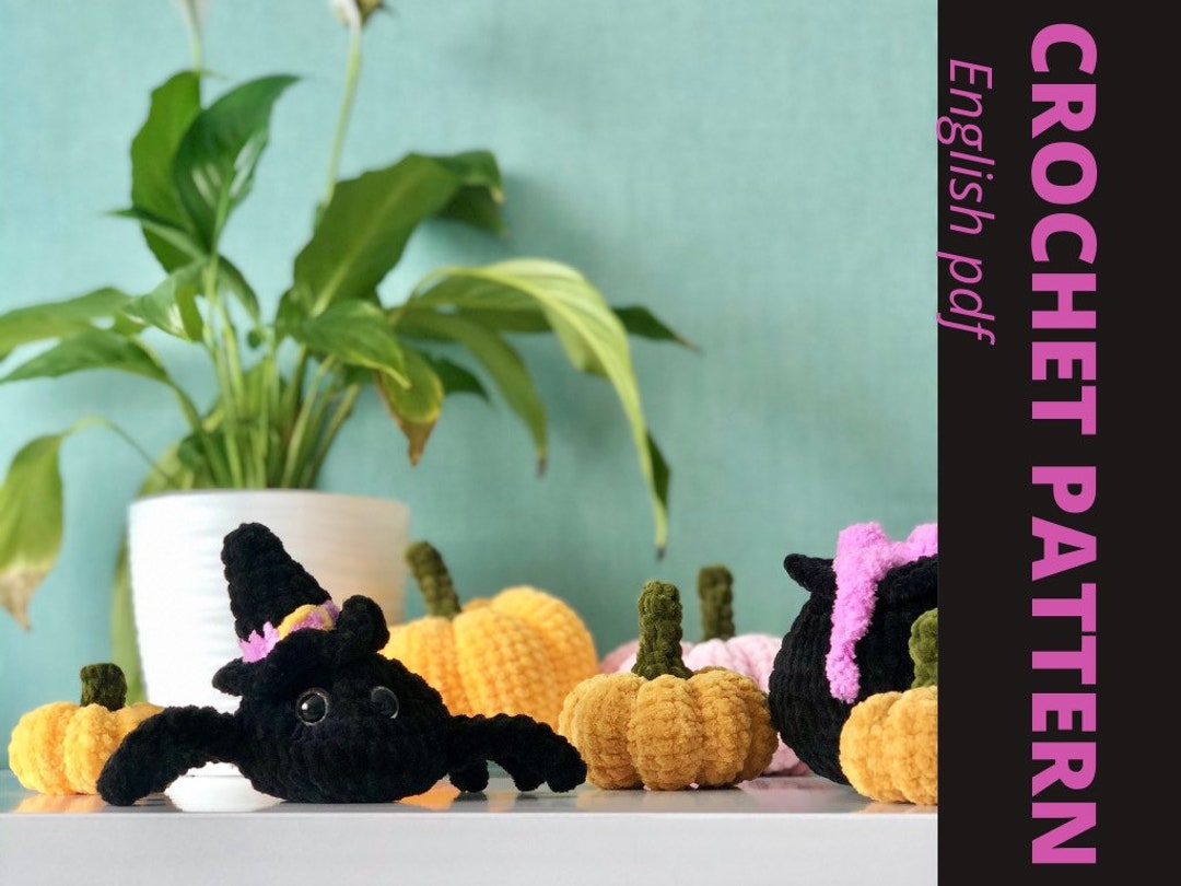 Halloween Spider CROCHET PATTERN | Amigurumi - Etsy