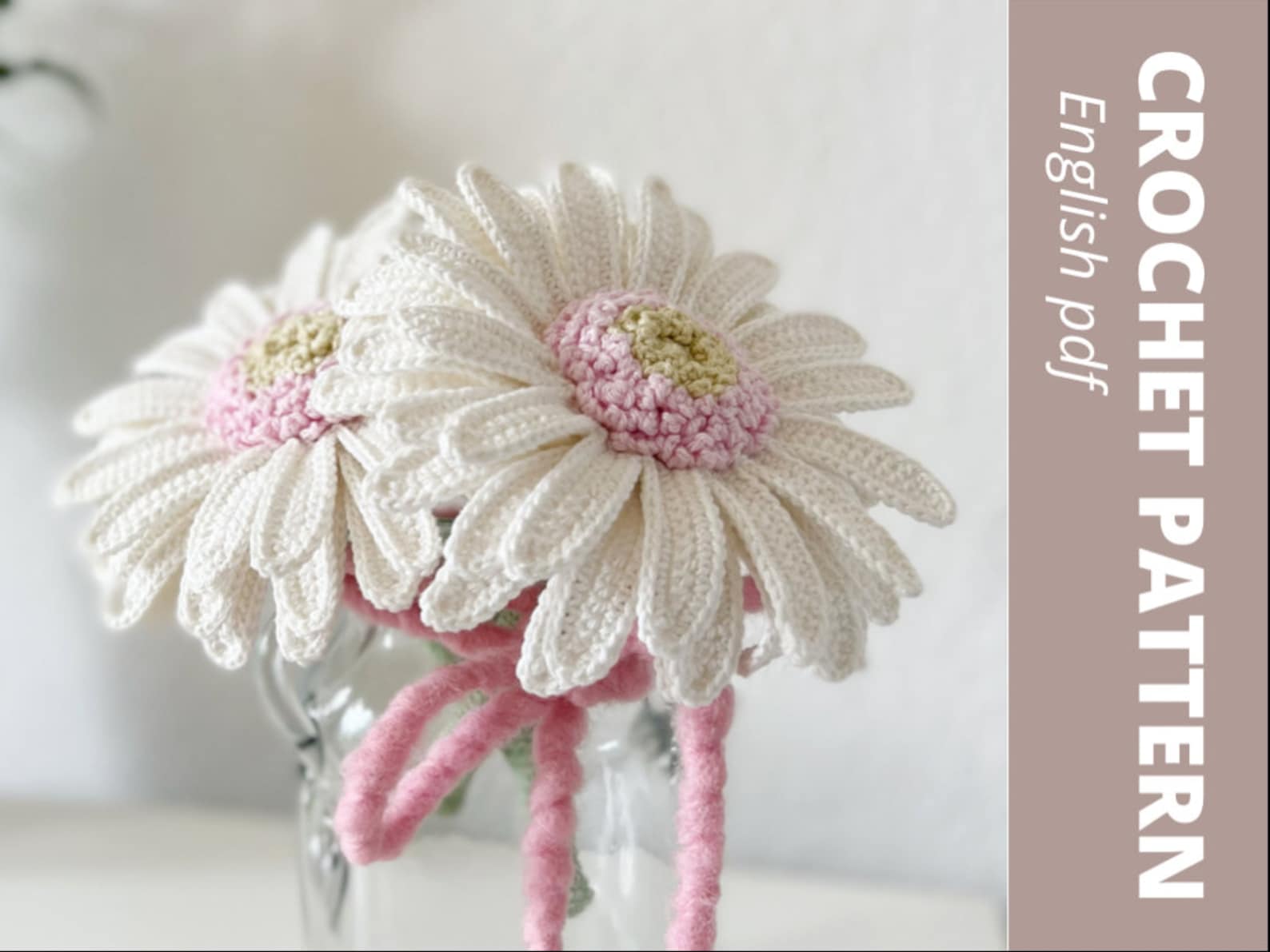 Gerbera Crochet Pattern - Etsy