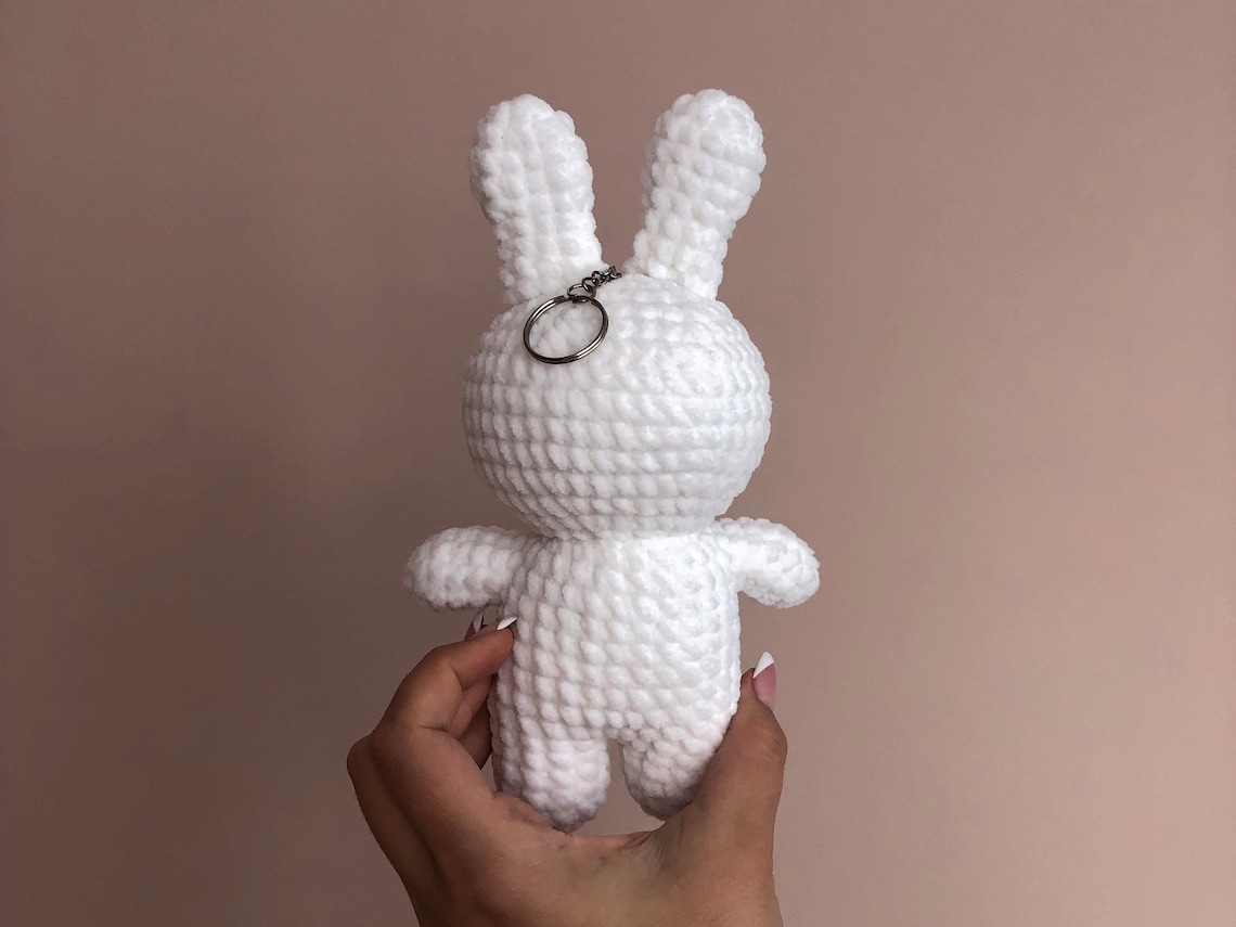 Plush Bad bunny toy / bad bunny keychain | Etsy