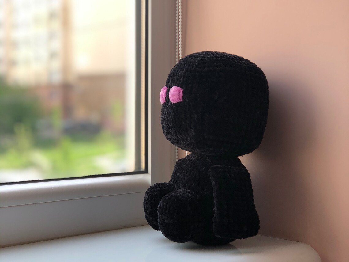 Enderman Plush Crochet Pattern - Etsy