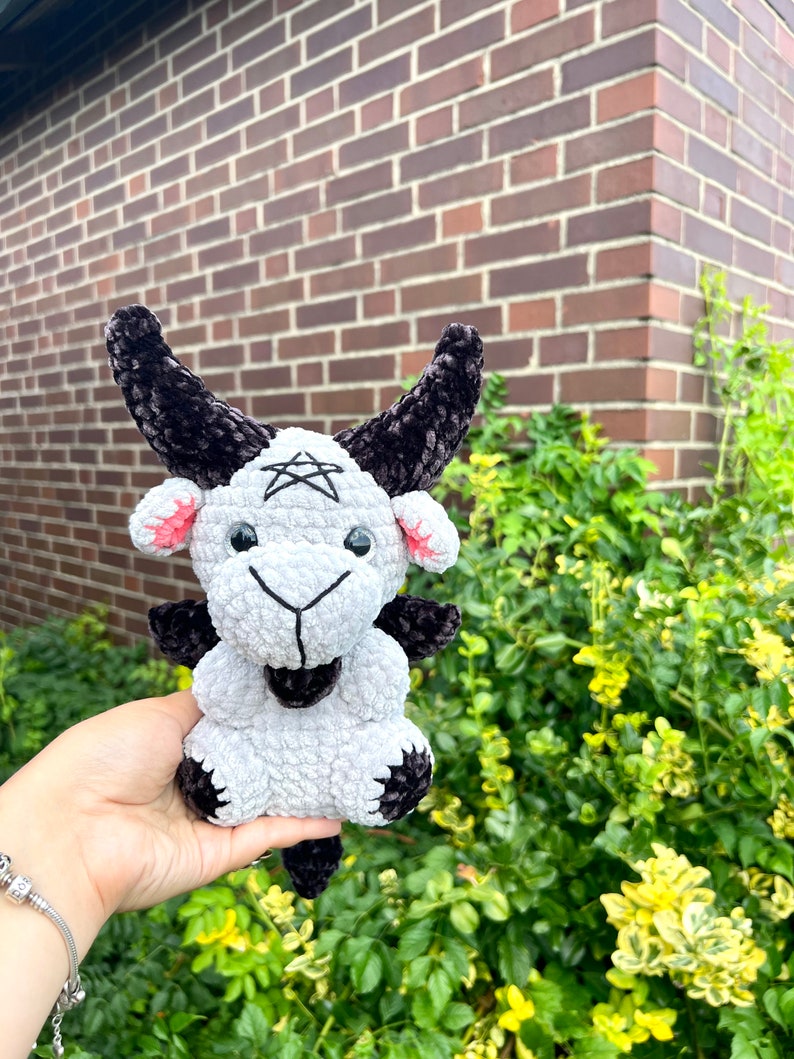 Baphomet CROCHET PATTERN | Tutorial | Goat Amigurumi | Baphomet Baby ...