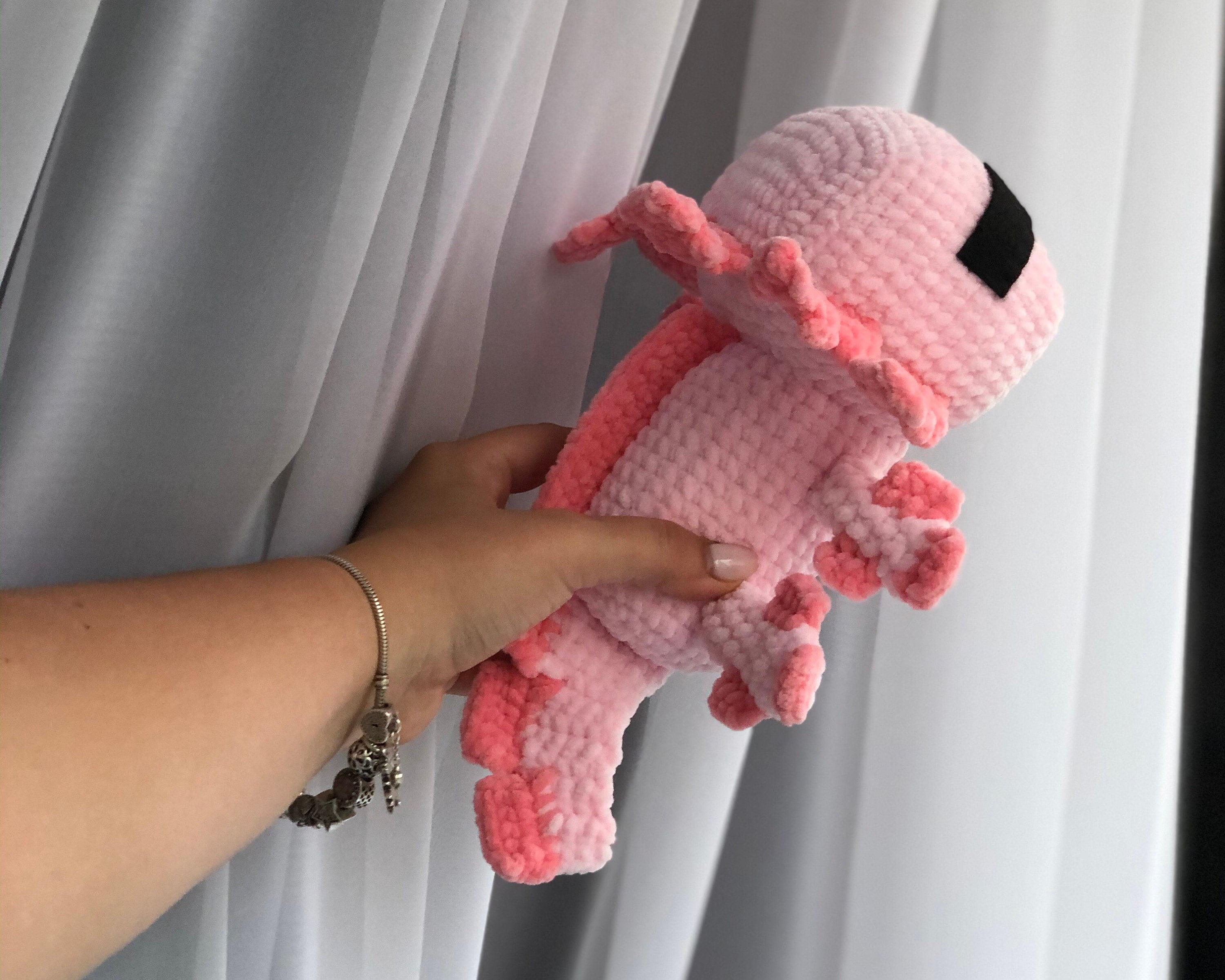Axolotl Plush Plushie Gamer Gift Axolotl Squishmallow | Etsy UK