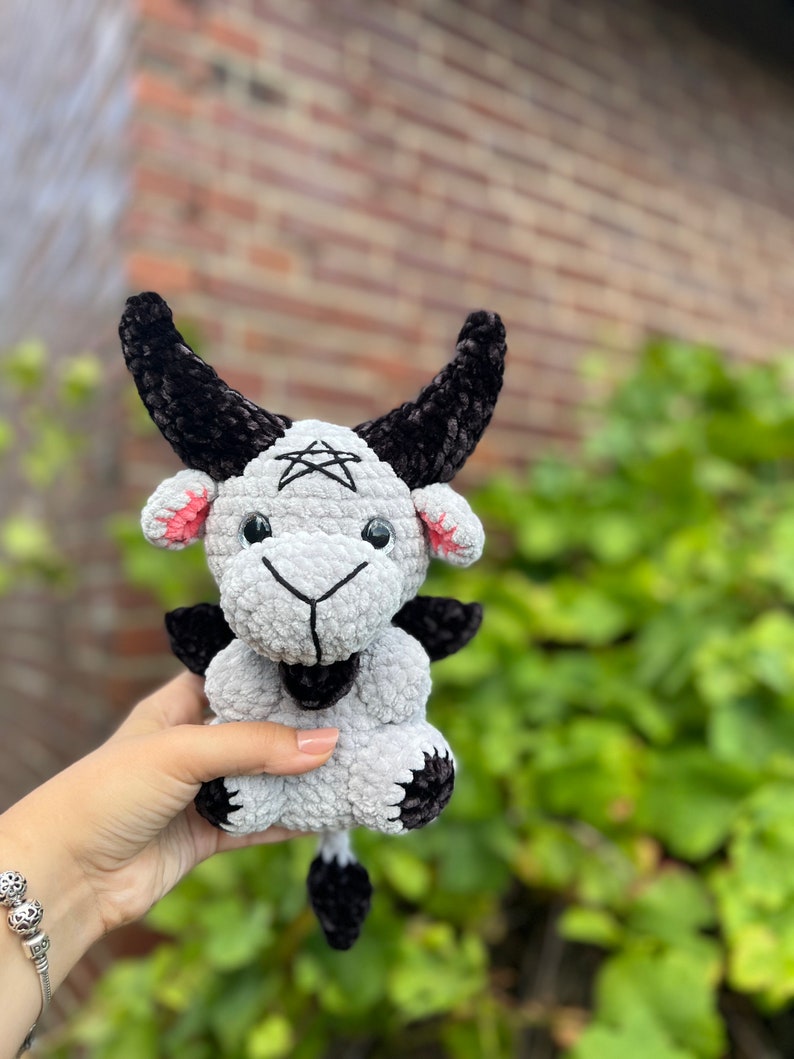 Baphomet CROCHET PATTERN | Tutorial | Goat Amigurumi | Baphomet Baby ...