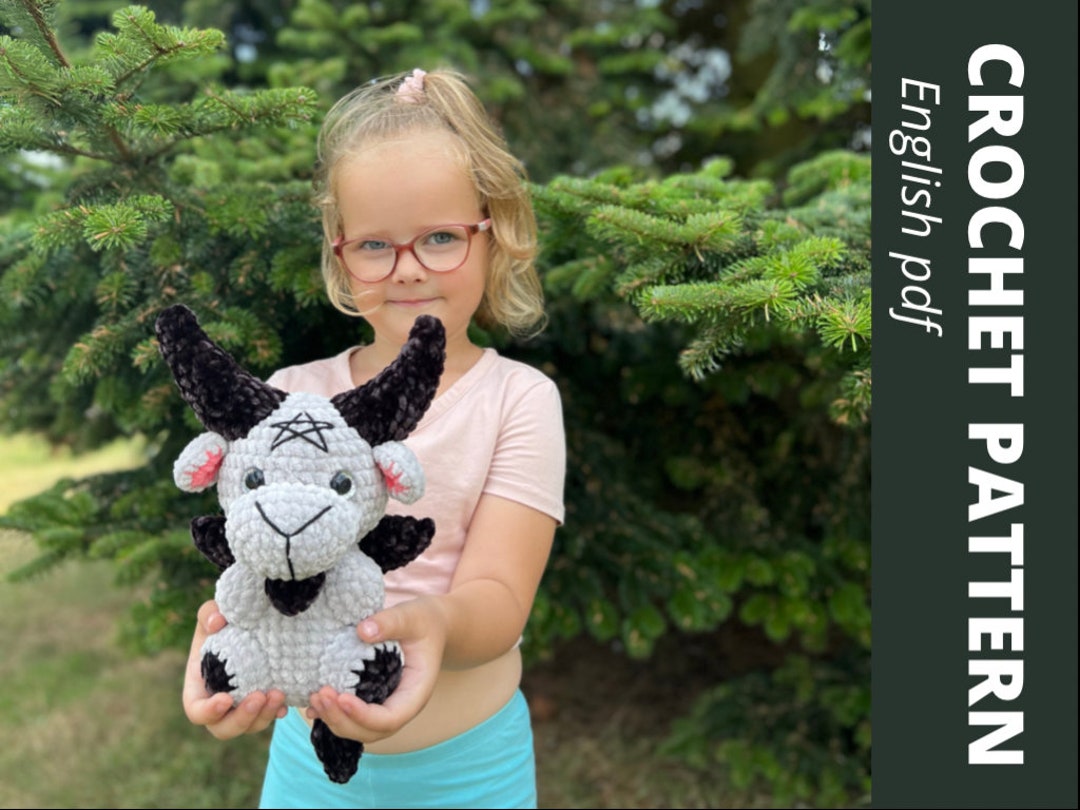 Baphomet CROCHET PATTERN | Tutorial | Goat Amigurumi | Baphomet Baby ...