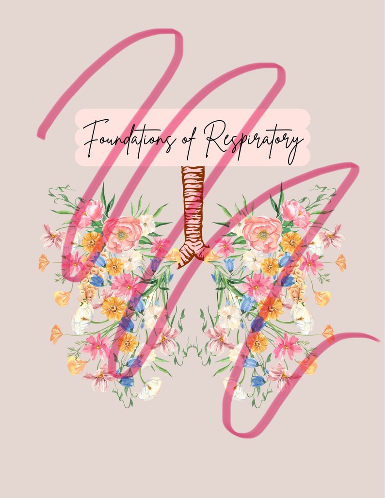 Respiratory Therapy Binder Personalized Digital Download - Etsy