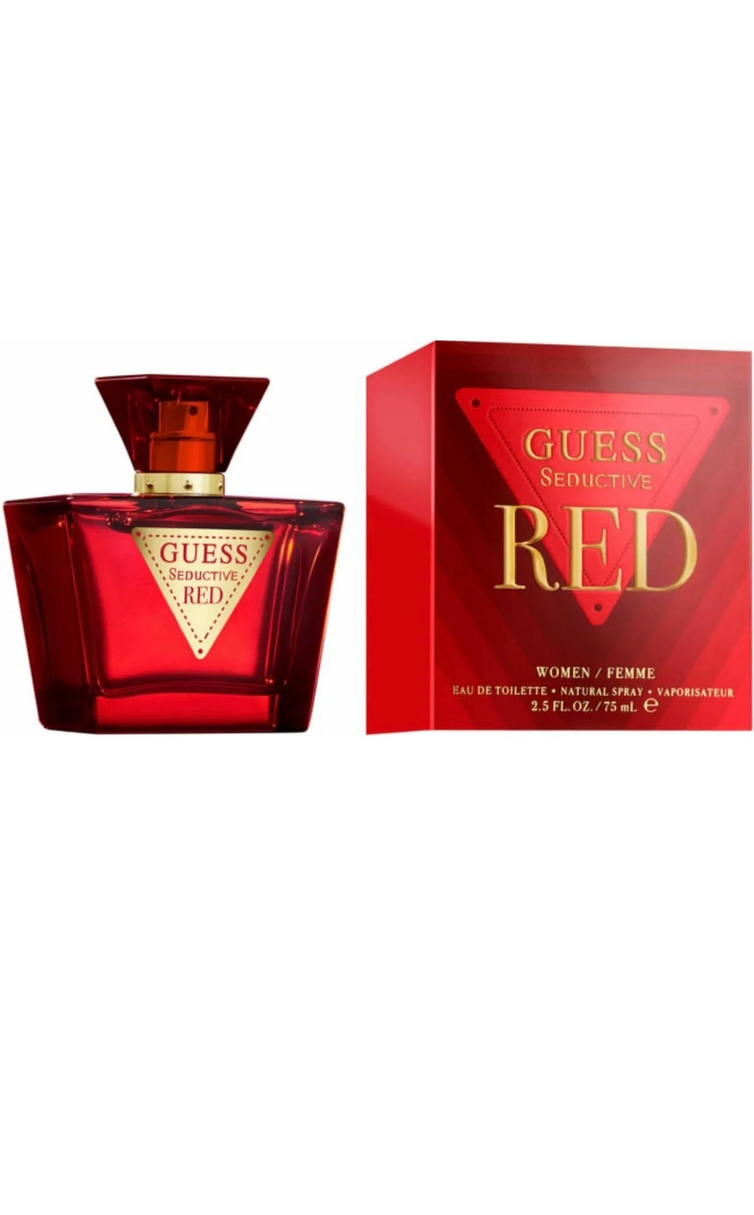 Guess Seductive Red by Guess for Women EDT 2.5 Oz New in Box - Etsy