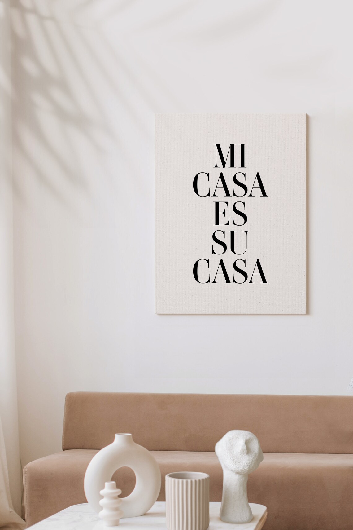 Spanish Poster mi Casa Es Su Casa Spanish Wall - Etsy