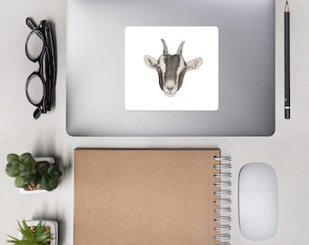 Goat, Goat Sticker, Animal Stickers, Cute Sticker, Cute Animal Stickers ...