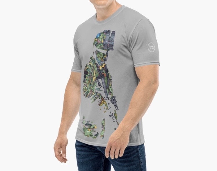 Royal Marine Commando Unisex T Shirt Spencer Holdsworth - Etsy