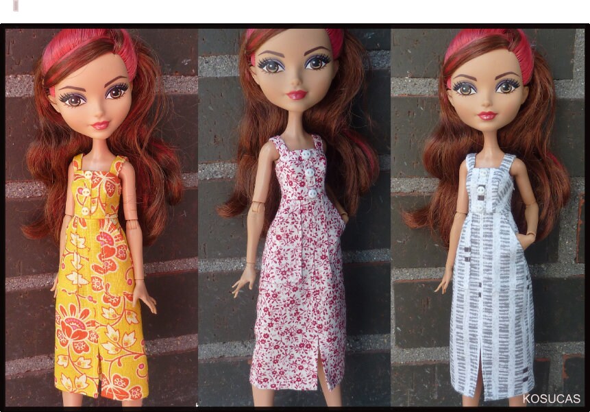 PDF Pattern to Make a Jumpsuit and a Dress for Ever After High - Etsy