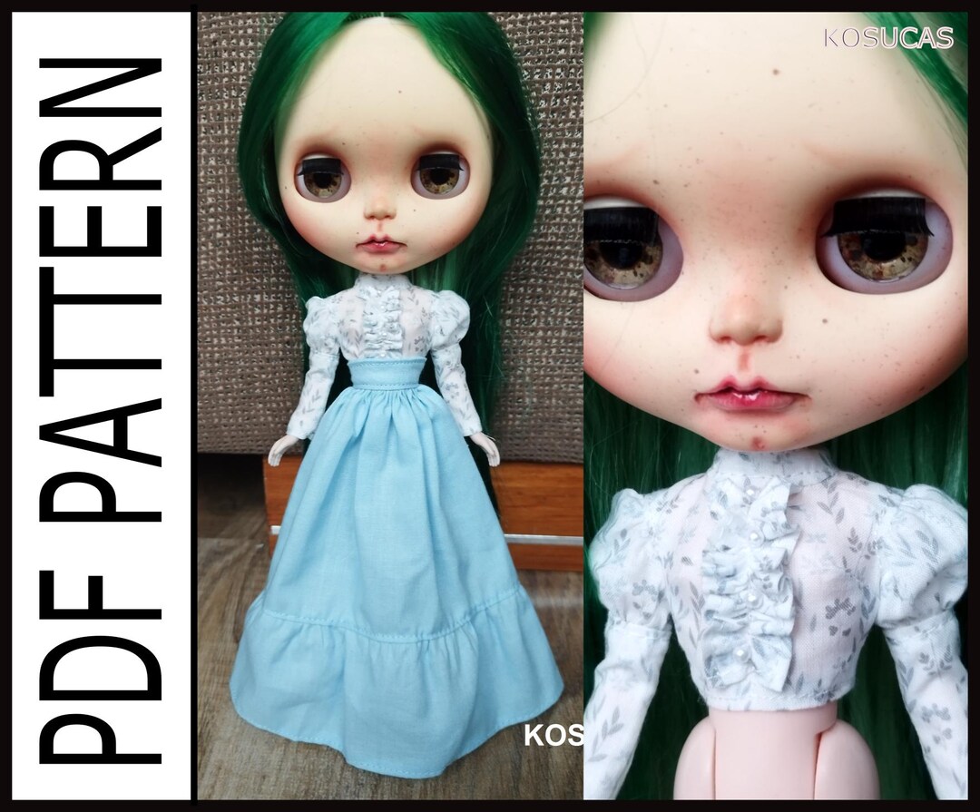 PDF Pattern to Make the Models of the Photo, for Neo Blythe Size ...