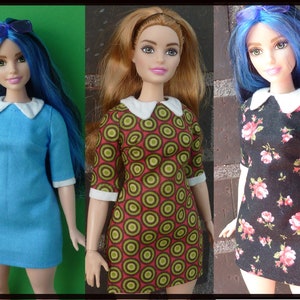 PDF Pattern to Make the Models of the Photo, for Curvy Dolls Size. - Etsy