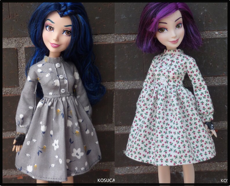 PDF Pattern to Make a Dress for Descendants Dolls Size. - Etsy