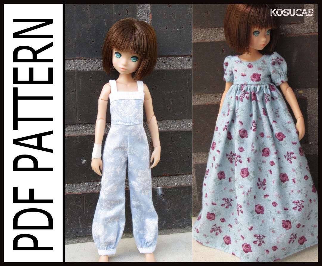 PDF Pattern to Make the Models of the Photo, for Ruruko and Azone Dolls ...