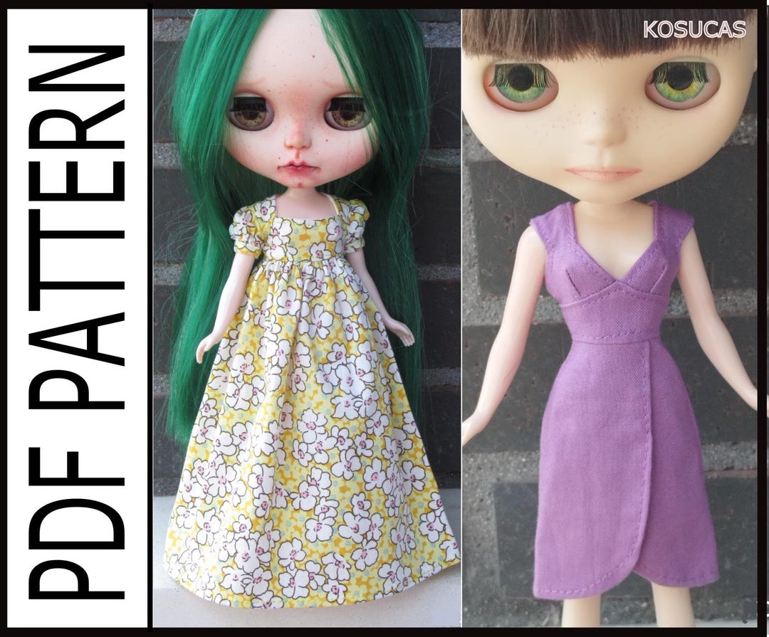 PDF Pattern to Make the Models of the Photo, for Neo Blythe Size ...