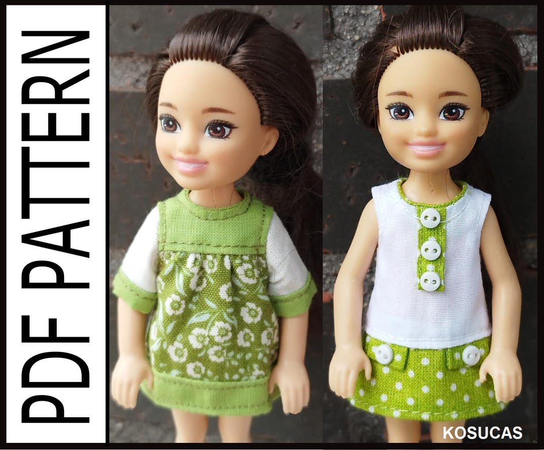 PDF Pattern to Make the Models of the Photo for Chelsea Dolls Dolls ...
