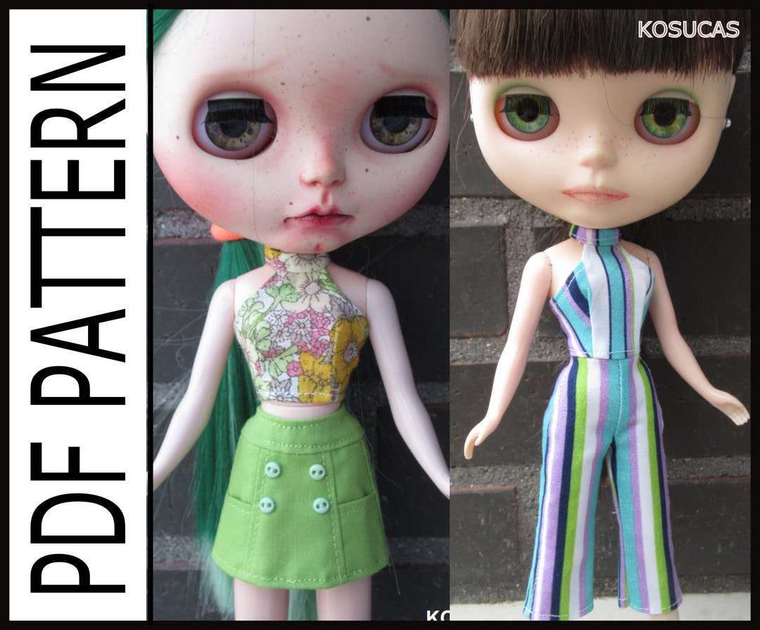 PDF Pattern to Make the Models of the Photo, for Neo Blythe Size ...