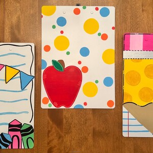 Custom, Hand Painted Clipboards for Teachers - Etsy