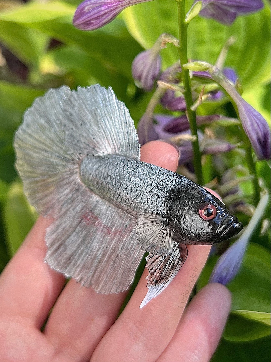 Custom Betta Fish Figurine Clay Fish - Etsy