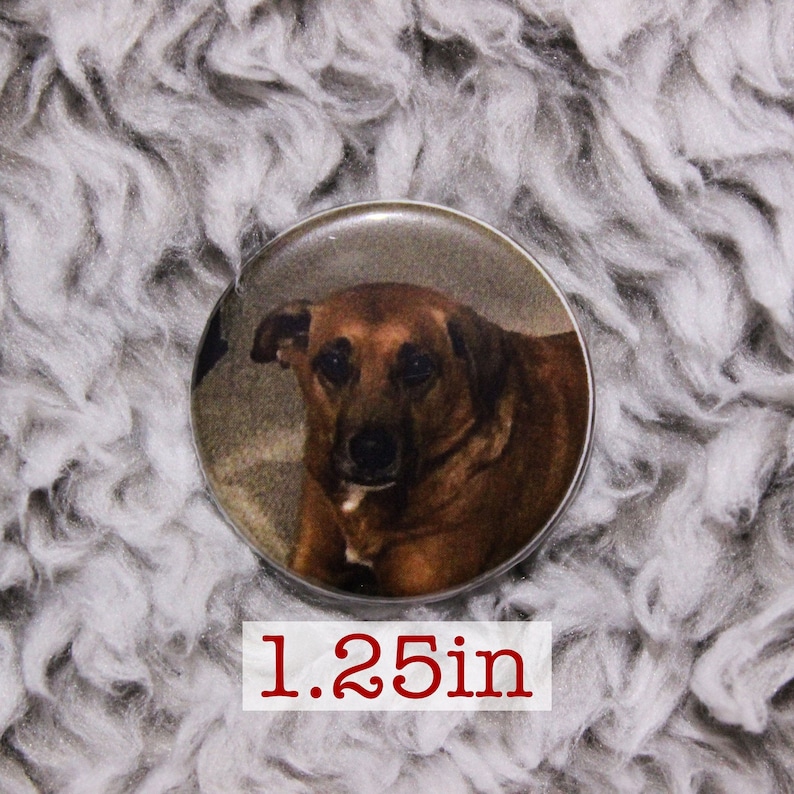 Personalized Pet Button - Etsy