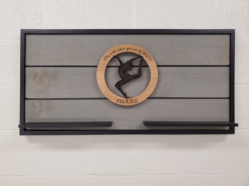 Custom Dance Wall Art With Shelf | Etsy