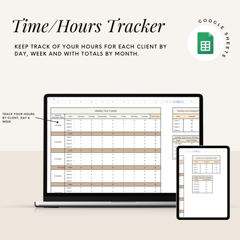 Client Dashboard, Client Tracker, Google Sheets, Dashboard Planner ...